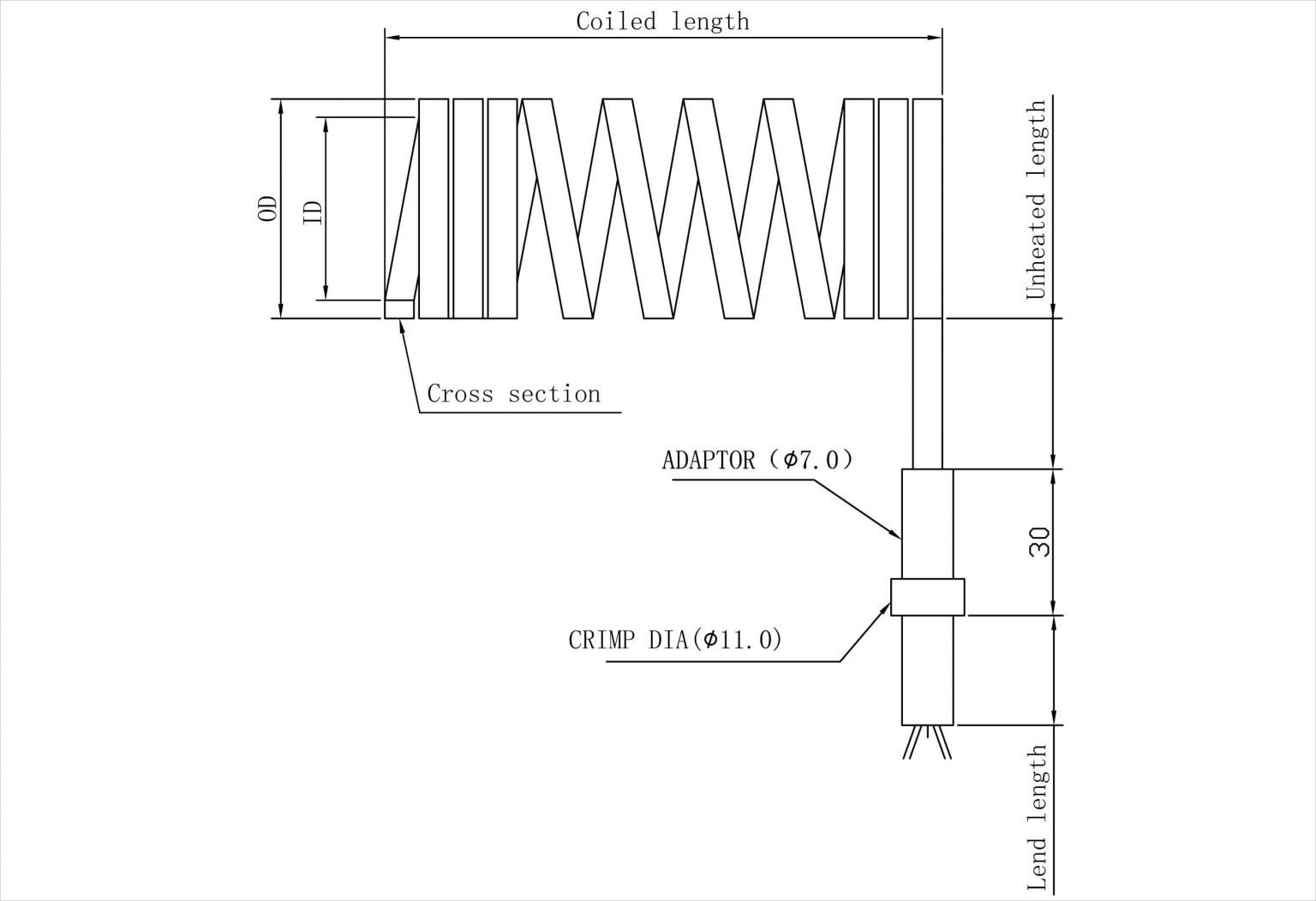 Spring Coil Heater for Wholesale | Plastic Molding & Medical
